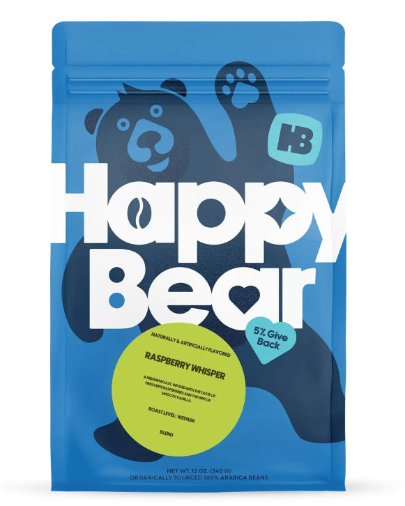 Raspberry Whisper – Happy Bear Coffee